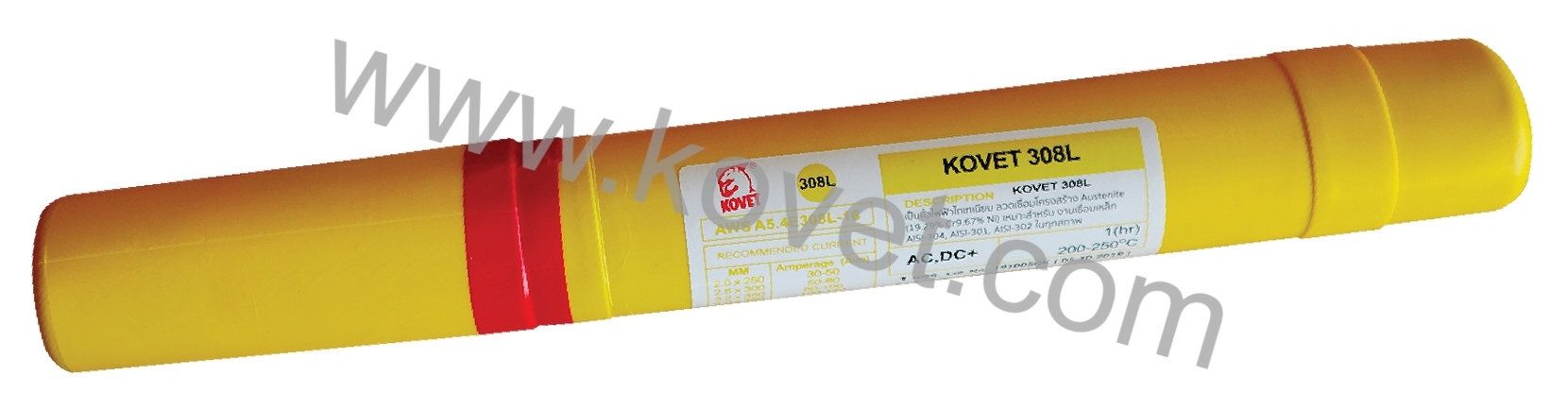 Stainless steel welding electrode KOVET-308L TW | kovet.com