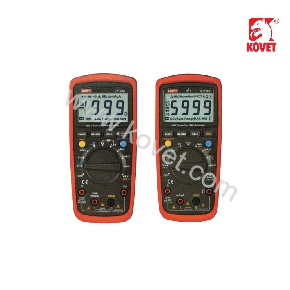 Industrial True RMSDigital Multimeters UT139A | kovet.com
