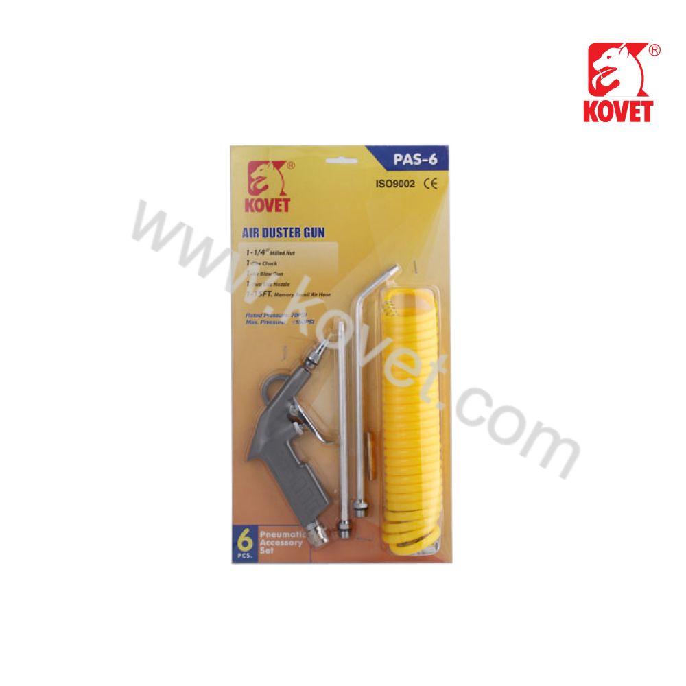 Pneumatic Accessory Set 6PCS PAS-6 | kovet.com